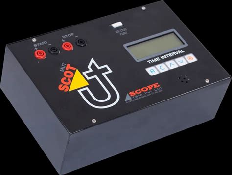 Circuit Breaker Time Interval Meter Digital Time Interval Meter Scot M3k Manufacturer From Pune