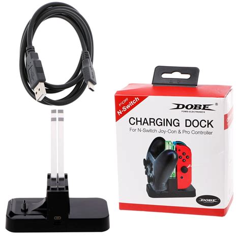 Buy Led Charging Dock Station Holder For Switch Ns Joy Con Pro Controller Online At Lowest Price