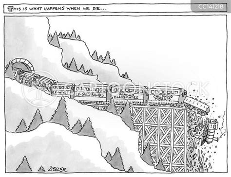 Train Crash Cartoons And Comics Funny Pictures From Cartoonstock