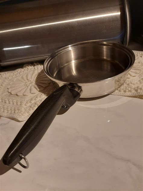 Vtg Permanent Multi Core 5 Ply Stainless Steel 8 Fry Pan Skillet Usa