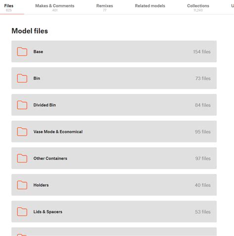 Gridfinity Master Collection Missing Download All Button Rgridfinity