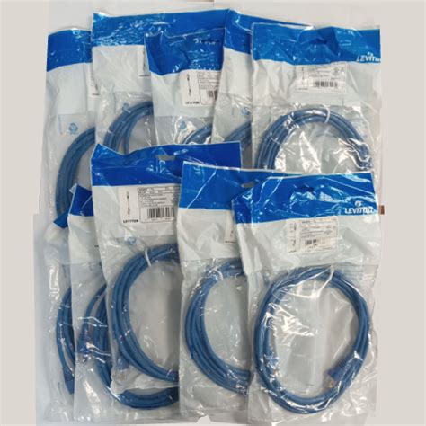 Bass Computers Inc 5g460 7l 7 Ft Blue 10 Pack Cat5e Utp Patch Cable