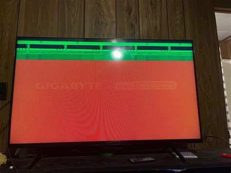 Need Help Fixing A Display Bug I Bought A New Tv Recently To Hook My