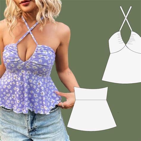 Sexy Halter Tops Etsy