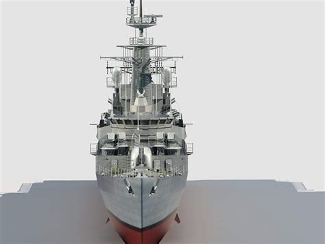 Hms Antelope Type 21 Amazon Class Frigate 3d Model By Mermodels
