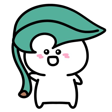 葉っぱしらたま イラストせんせい使いやすいフリー素材集