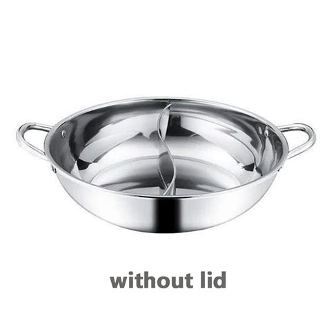 Stainless Steel Pot Hotpot Induction Cooker Gas St Grandado