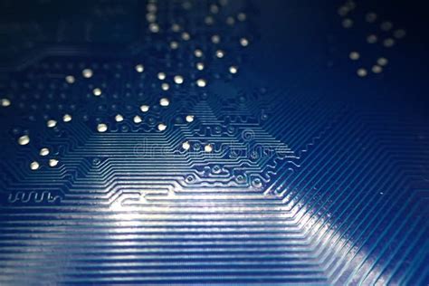 Blue Microchip Texture Stock Image Image Of Chip Circuit 112272991