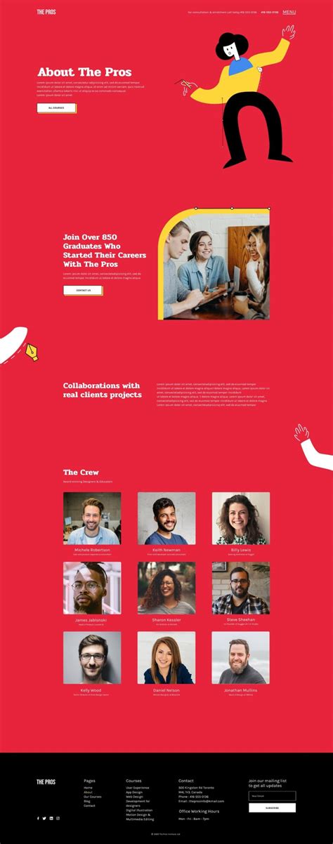 Digital Design School Website Kit Library