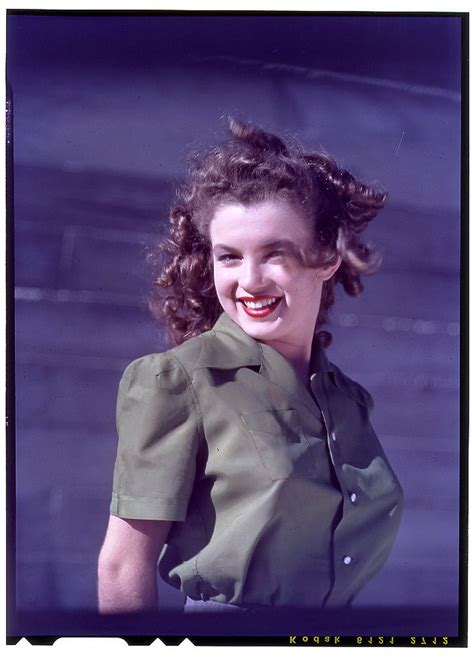 Norma Jeane Baker Later Known As Marilyn Monroe Was First Spotted By
