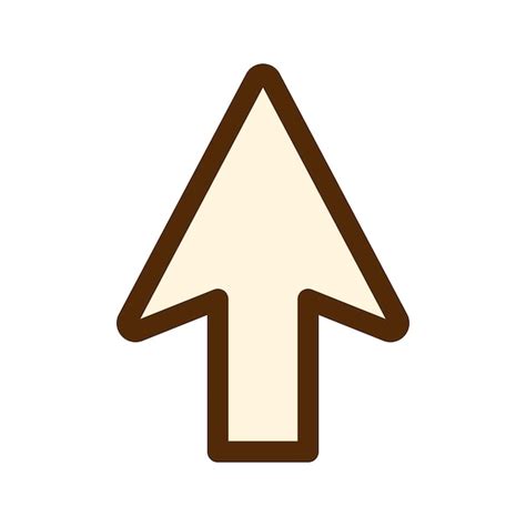 Premium Vector Vector Retro Arrow Icon Arrow Cursor In Flat Design Pointer