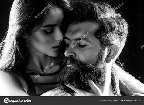 Romantic Embrace Black And White