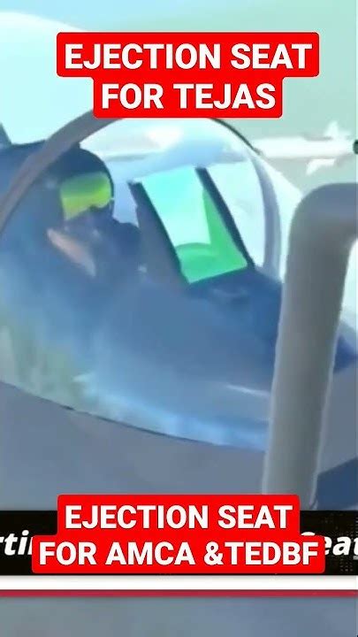 Ejection Seat For Tejas Amca Andtedbf Tejas Defence Defenceupdate