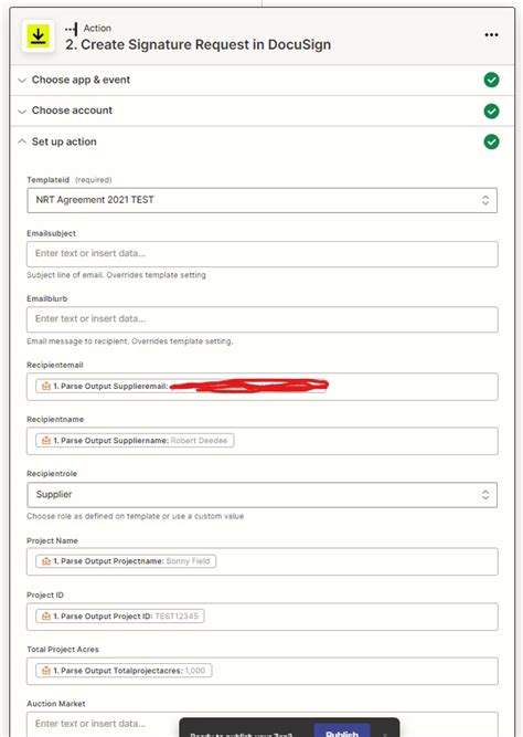 Populating Template Fields In Docusign 2022 Zapier Community
