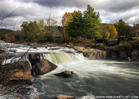 Exploring Ohiopyle Falls At Ohiopyle State Park