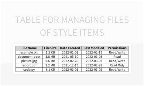 Optimize Your Style Item Management With An Efficient File System
