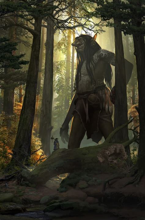Artstation Forest Troll Ekaterina Yakovleva Fantasy Creatures