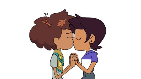 Anne And Luz Kissing On The Lips By Carlosleonardo2000 On Deviantart
