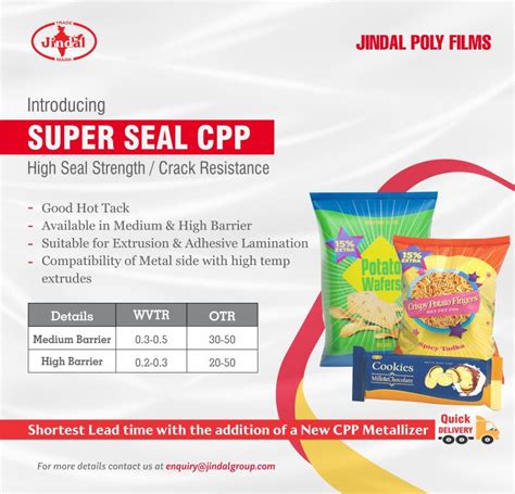 Jpfl Films Private Limited On Linkedin Introducing Super Seal Cpp With Jpfl Films Private Limited On Linkedin Introducing Super Seal Cpp With