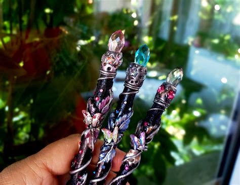 Magic Pen Rose Stars And Butterfly Fairy Pen Princess Tool Etsy