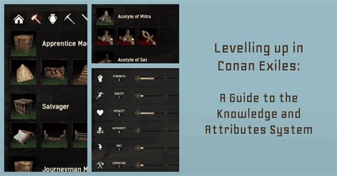 Conan Exiles Levelling Up