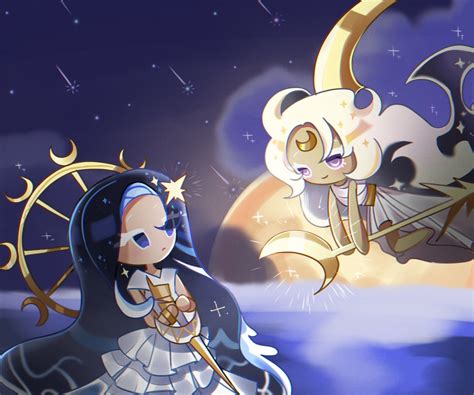 Sea Fairy And Moonlight Cookies Cookie Run Kingdom Hd Wallpaper By Cooming