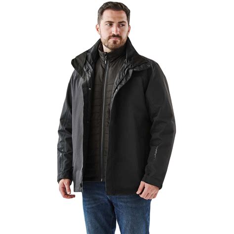 Stormtech Mens Black Magellan System Jacket