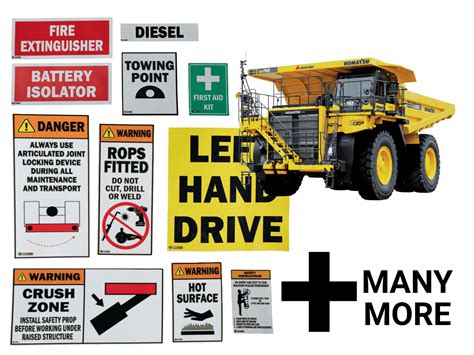 Mdg15 Dump Truck Sticker Kit Advance Global