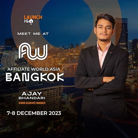 Ajay Bhandari On Linkedin Awasia2023 Affiliatemarketing Networking