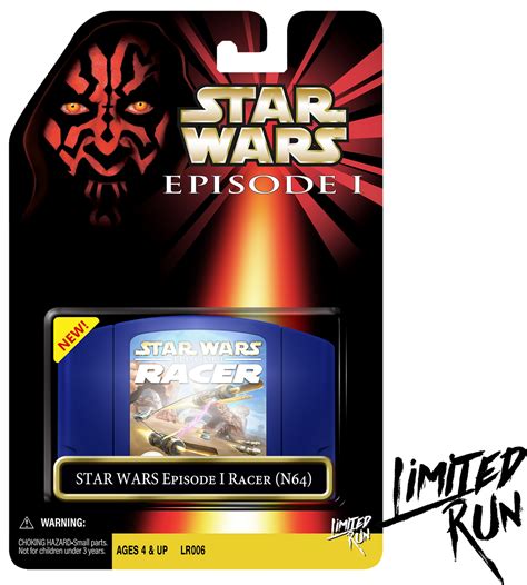 Star Wars Episode I Racer N64 Classic Edition Limited Run Games