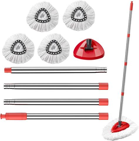 Mop Replace Head Compatible With O Cedar Easywring Spin Mop Include 4 Pack