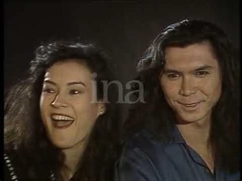 Jennifer Tilly And Lou Diamond Phillips Promote Shadow Of The Wolf