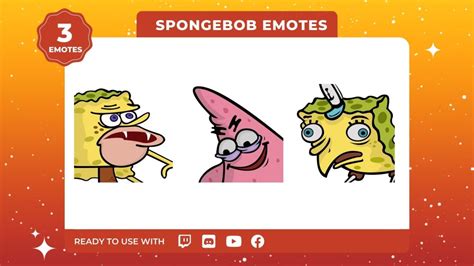 Free Spongebob Emotes 3 Pack Gamingvisuals