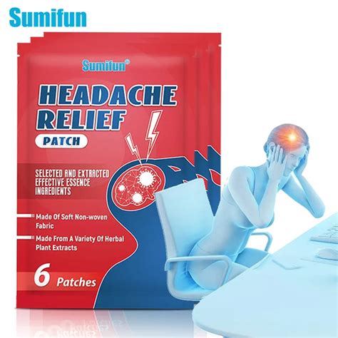 Headache Relief Patch Medicated Patch For Migraine And Headache Reli Ginax Store