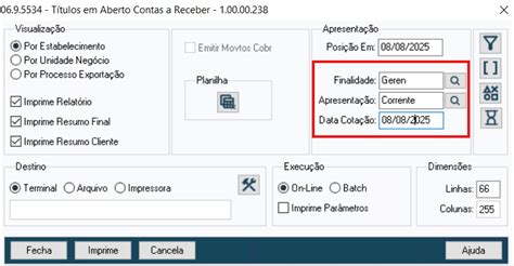 Cross Segmentos Linha Datasul Acr Relatório Como Habilitar O