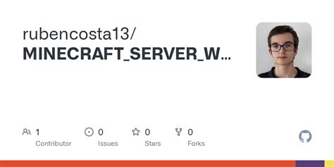 GitHub Rubencosta MINECRAFT SERVER WEBSITE