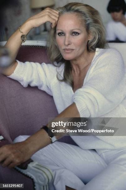 Swiss German Actress And Model Ursula Andress Circa 1982 Andress Is