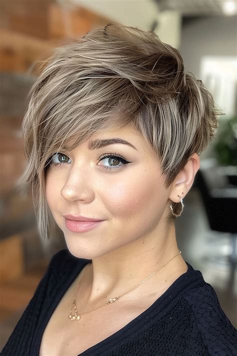 Short Layered Hair Side Bangs Popular Mens Haircuts