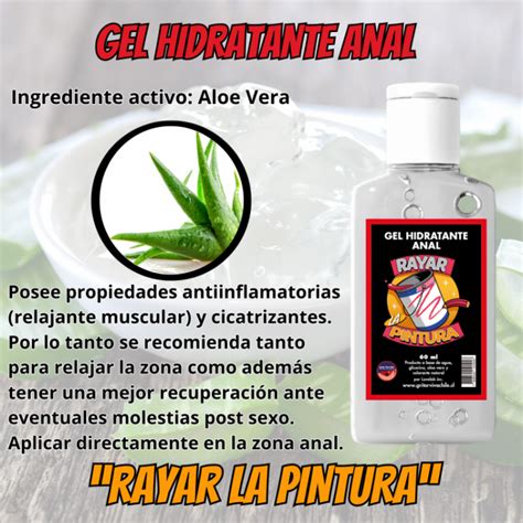 Gel Hidratante Anal Rayar La Pintura” Margarita Sex Shop