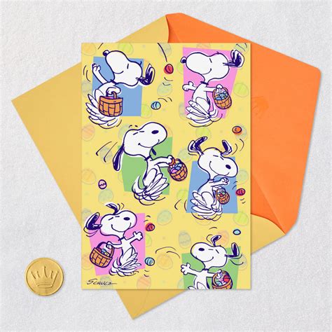 Peanuts® Snoopy Easter Beagle Easter Card Greeting Cards Hallmark