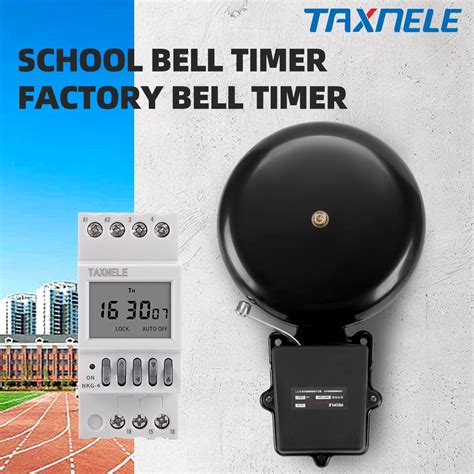 Din Rail Timer Intelligent Microcomputer Auto Bell Ring Timer