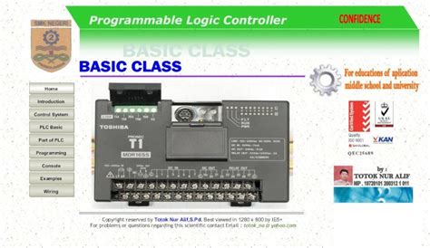 Pdf Programmable Logic Controller · Programmable Logic Controller In