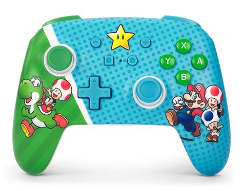 Powera Enhanced Wireless Controller For Nintendo Switch Super Star