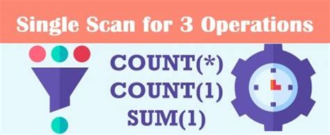 sql server single scan for 3 operations count count 1 sum 1