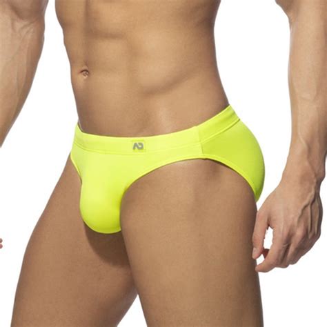 Luxalzxs Mens Swim Briefs Sexy Bikini Swimwear Quick Dry Lingerie Bulge