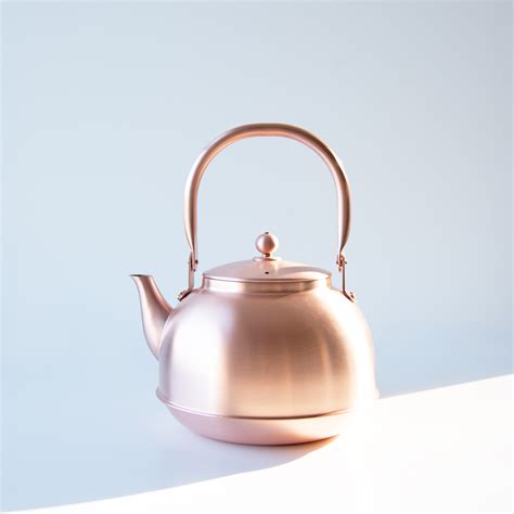 Azmaya Copper Tea Kettle Gessato Design Store