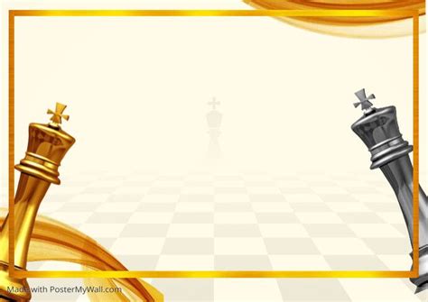 Chess Certificate Of Appreciation Template Certificate Design