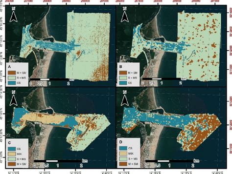 Classification Results Of Four Sediment Composition Models A Download Scientific Diagram