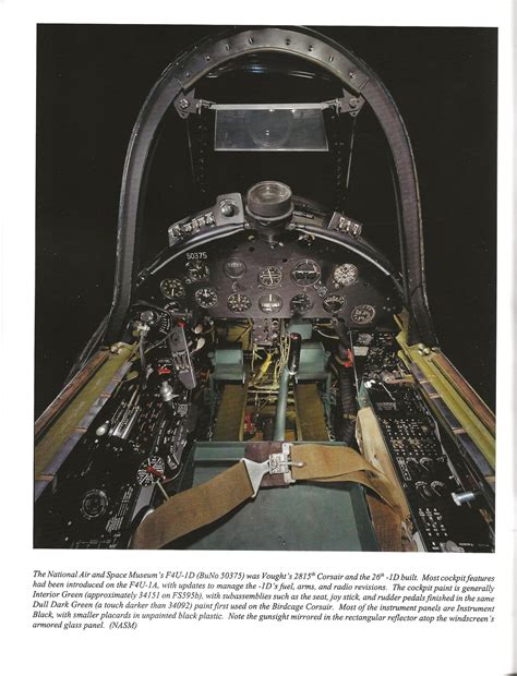 F4u Corsair Cockpit F4u Corsair Cockpit