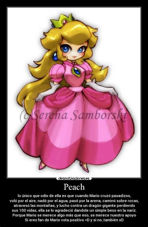 Peach Desmotivaciones